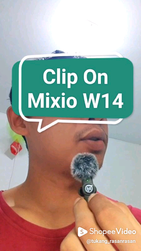 clip on mixio w14 | Shopee Video Indonesia