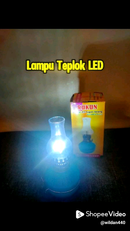 Lampu Teplok LED | Shopee Video Indonesia