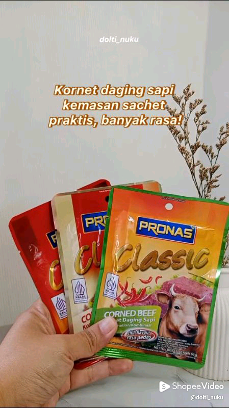 Kornet sachet praktis! | Shopee Video Indonesia