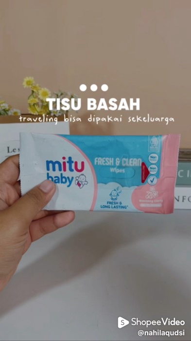 Tisu basah | Shopee Video Indonesia