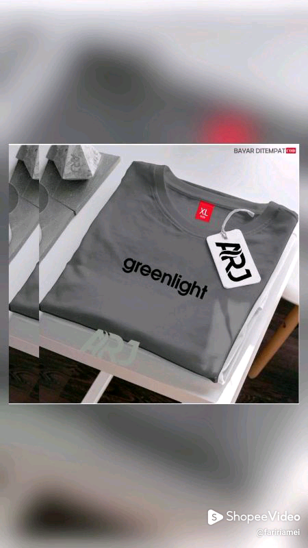 kaos distro green light | Shopee Video Indonesia