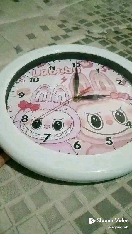 Jam dinding labubu | Shopee Video Indonesia