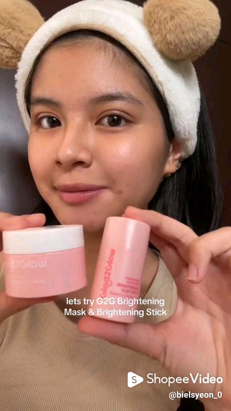 maskeran pake produk G2G 😻 yayy | Shopee Video Indonesia